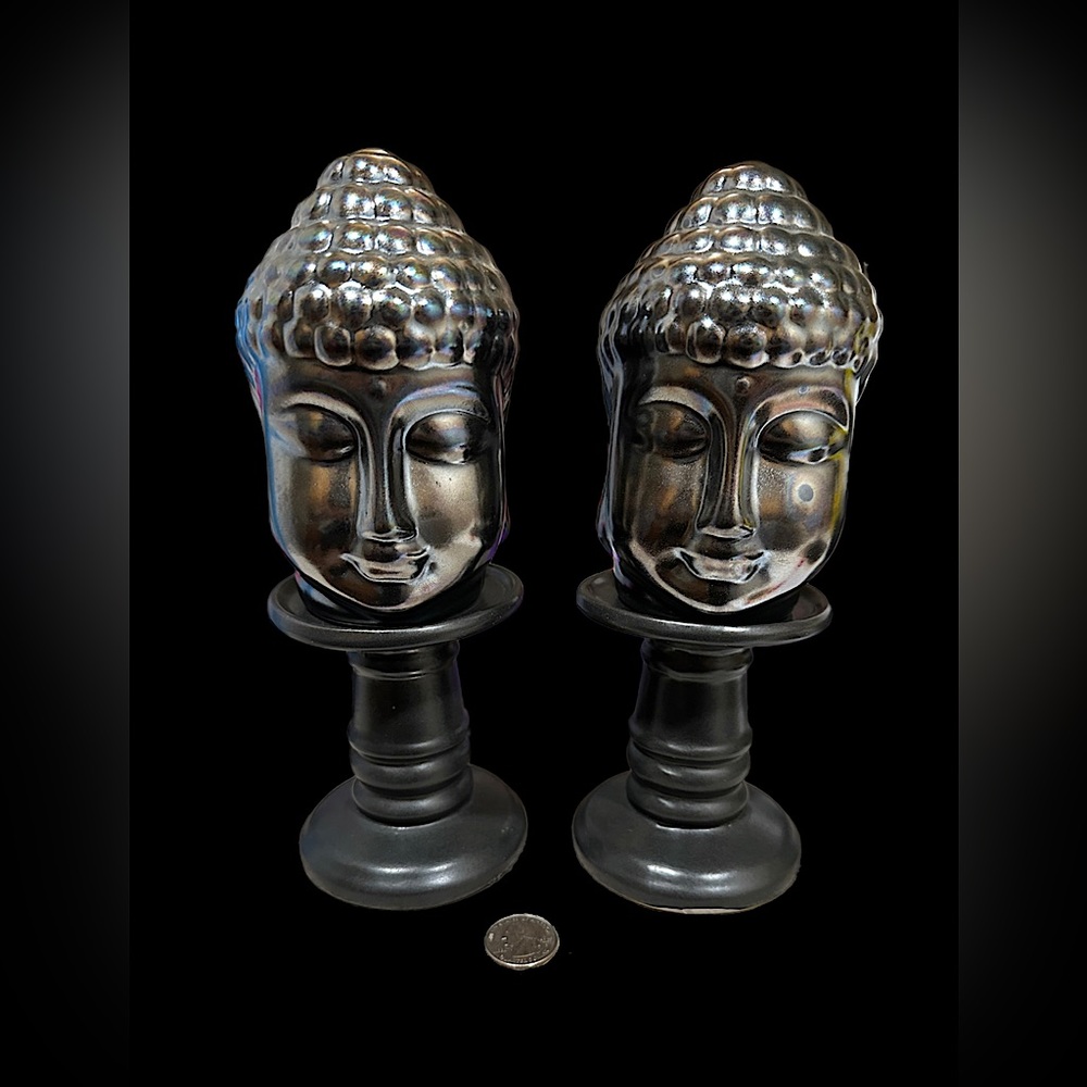 Buddah Heads With Stand - Gem